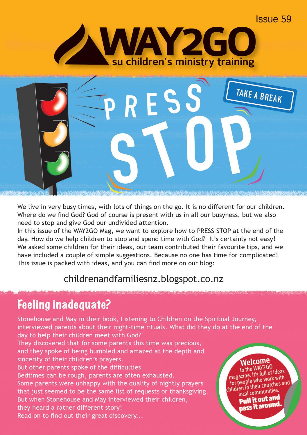 WAY2GO Magazine Issue 59 by Scripture Union New Zealand - Issuu
