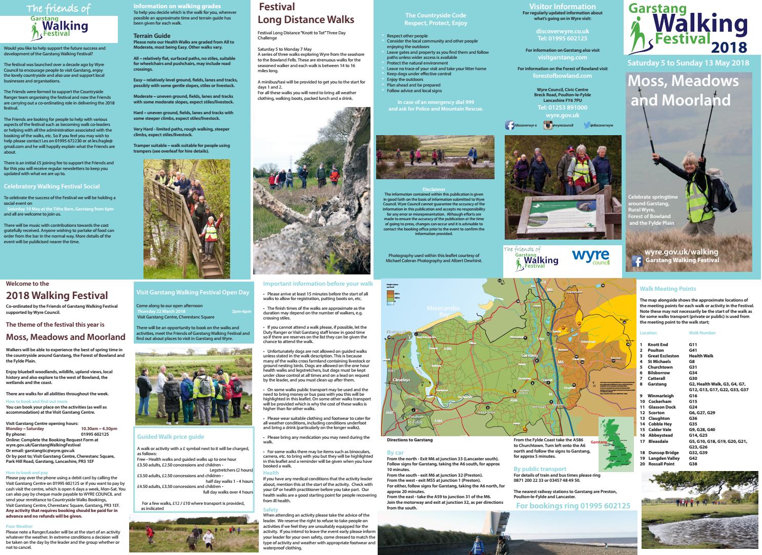 Garstang walking festival 2018 by Wyre Council - Issuu