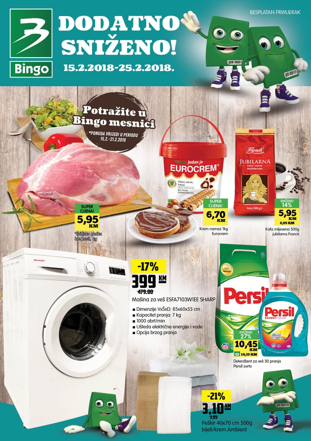 Bingo rs katalog sniženja od 15 25 02 2018 by Bakmaz, Boso, NTL - Issuu
