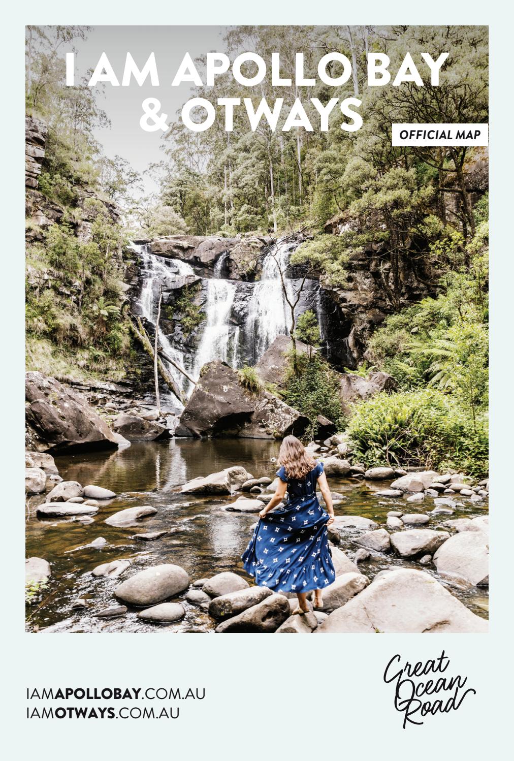 I am Apollo Bay & The Otways official map by Great Ocean Road Regional ...