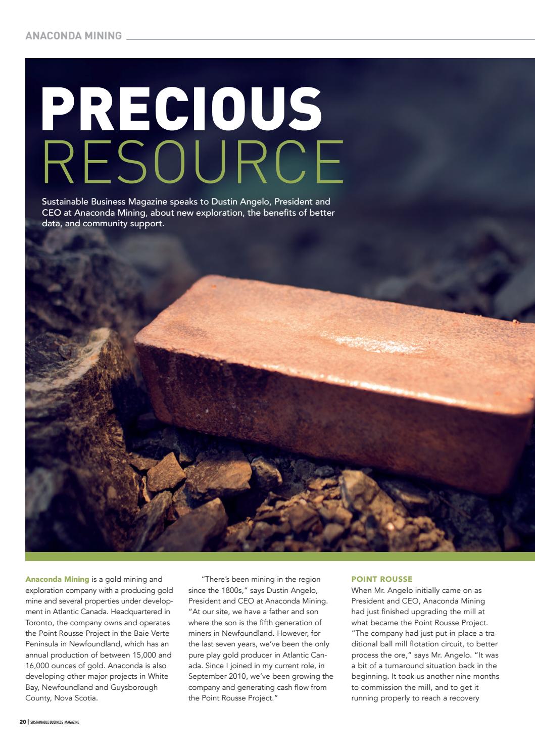 Magazine Article Sustainable Design