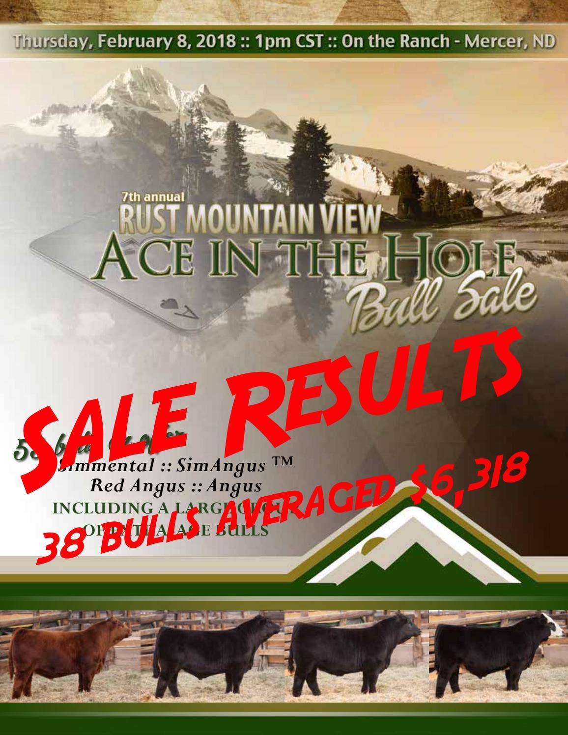 2018 Rust Mountain View Ranch Bull Sale Results by Bohrson Marketing ...