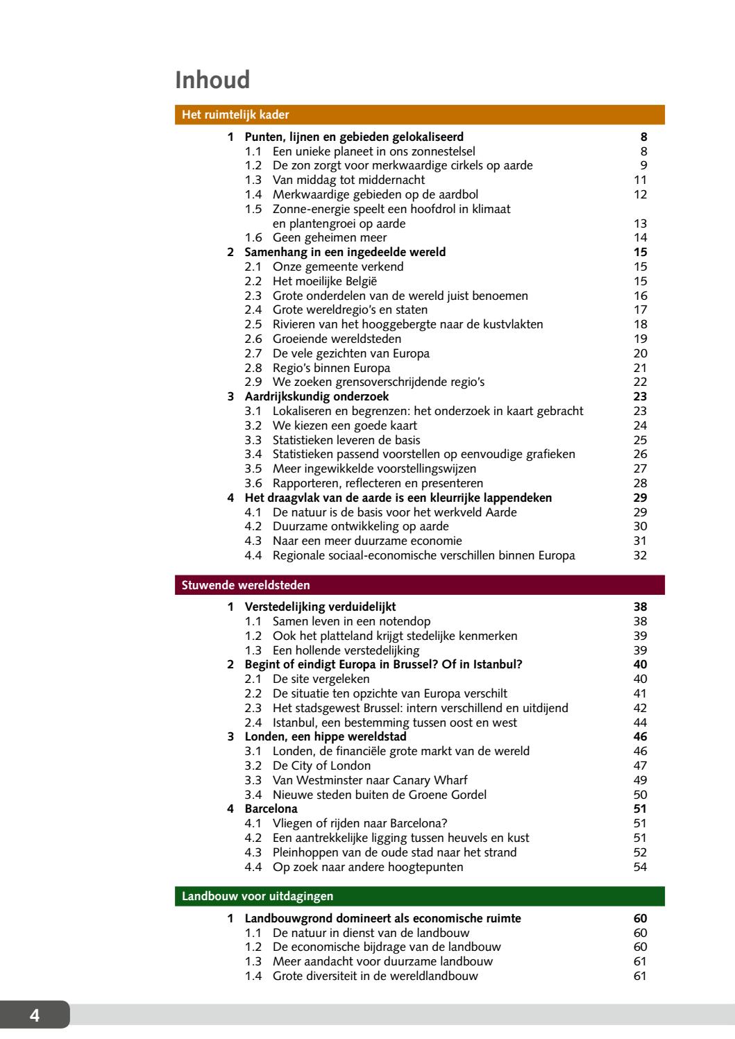 Inhoudstafel Terranova 3 by VAN IN - Issuu