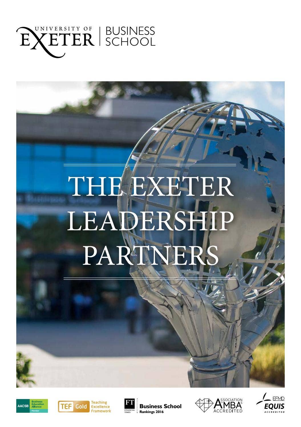 The Exeter Leadership Partners 2018 by University of Exeter - Issuu