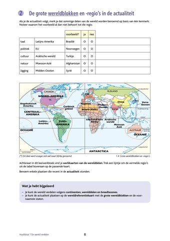 Voorbeeldpagina's Geogenie 3 leerwerkboek by VAN IN - Issuu
