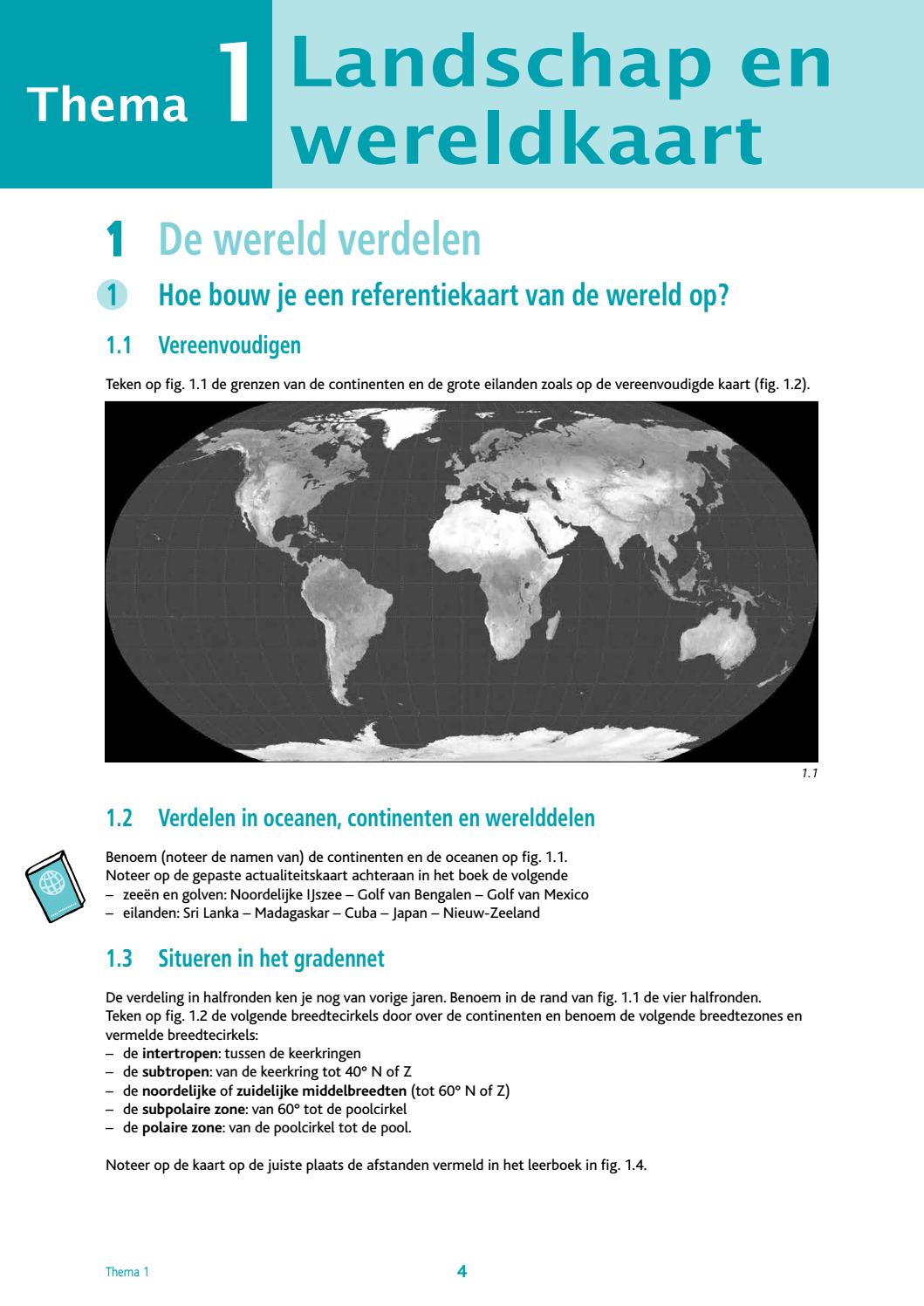 Voorbeeldpagina's Geogenie 3 werkboek by VAN IN - Issuu