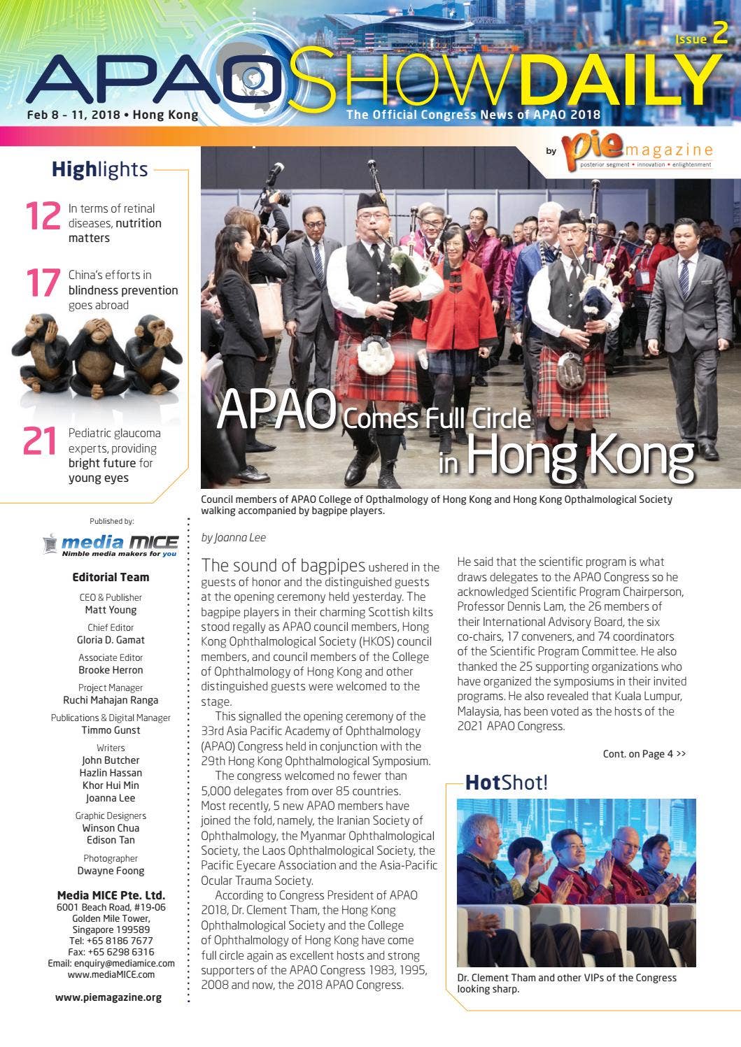 APAO 2018 - Hong Kong - DAY 2 by Media MICE - Issuu