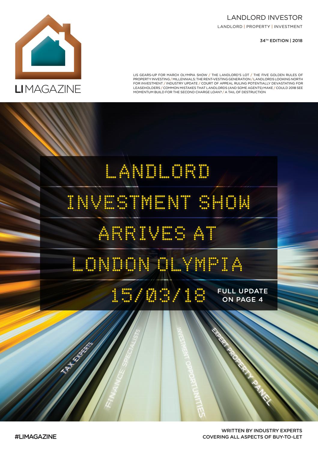 Li Magazine 34th Edition by Landlord Investor Magazine - Issuu