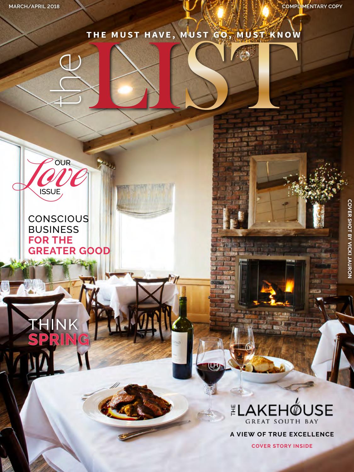 The List Magazine - March/April 2018 by The List Magazine - Issuu