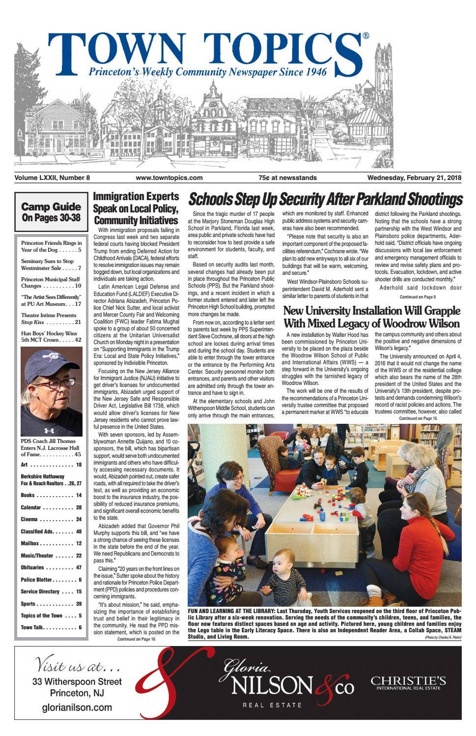 Town Topics Newspaper February 21, 2018 by Witherspoon Media Group - Issuu