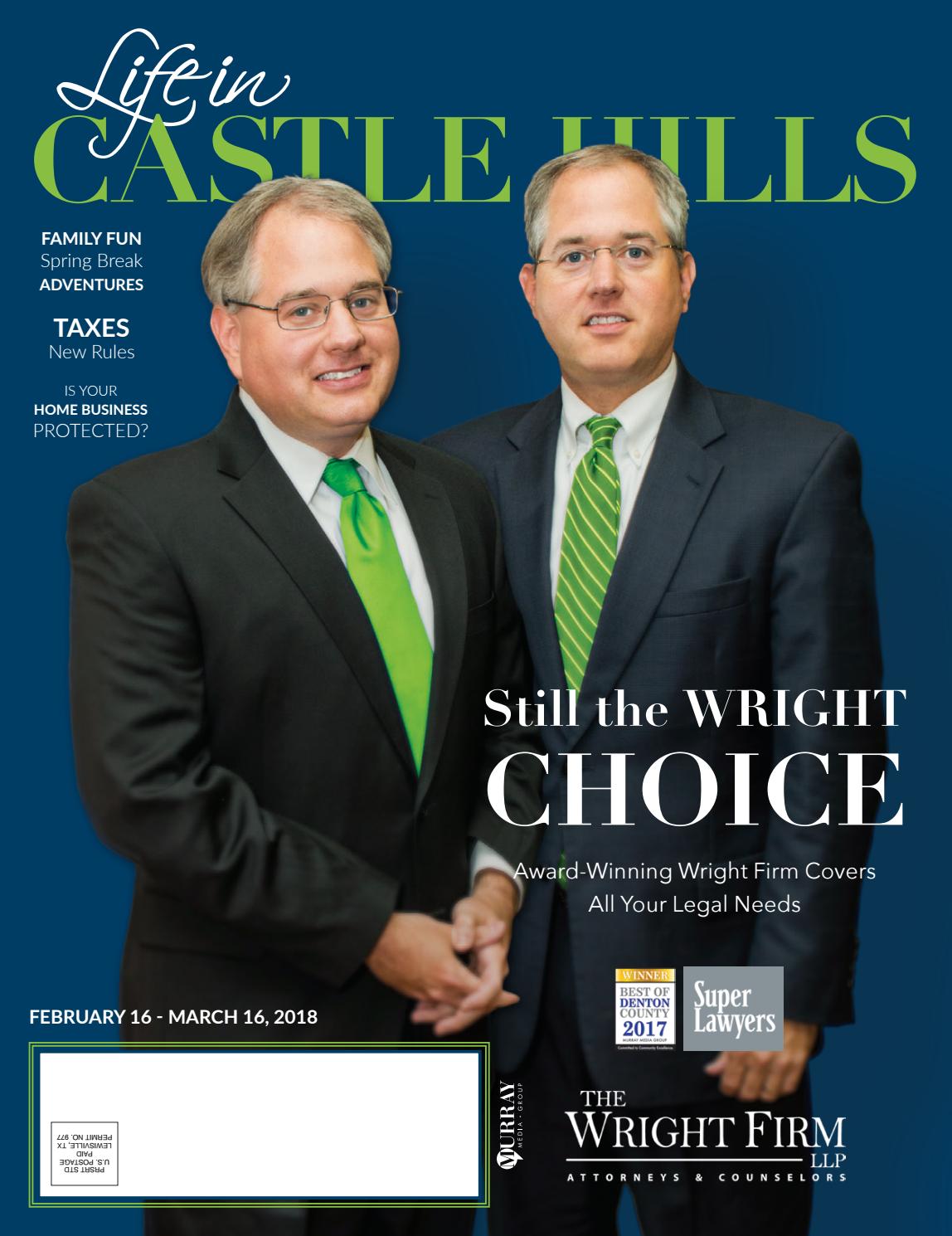 Life in Castle Hills Magazine February 2018 by Murray Media Group - Issuu