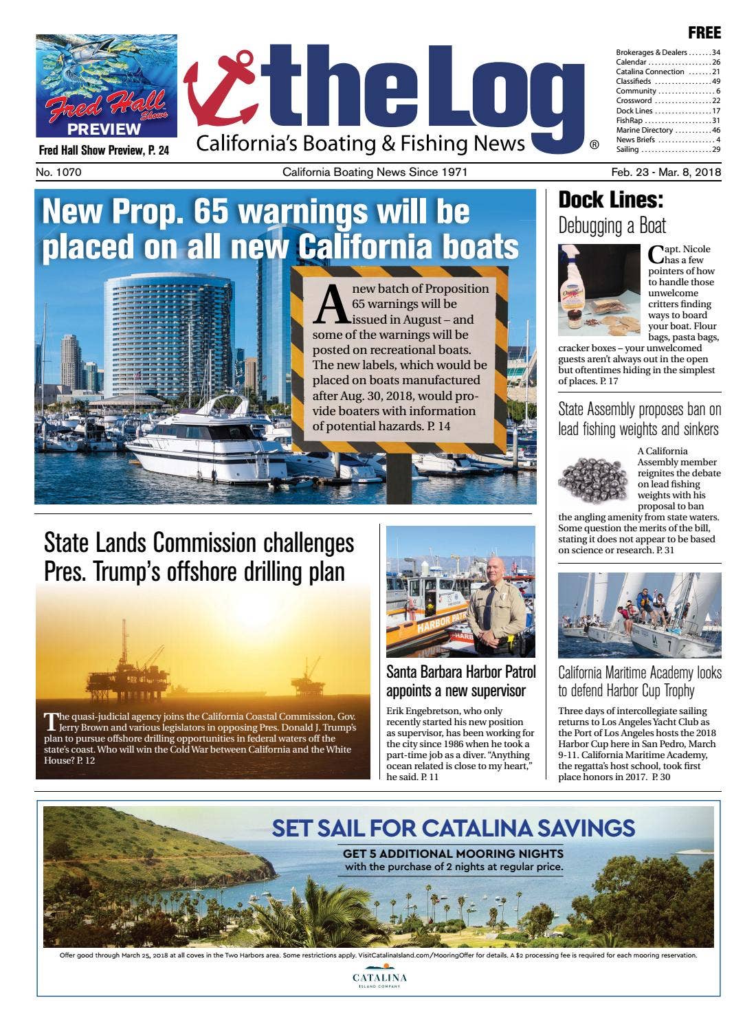 Feb. 23 - Mar. 8, 2018 - The Log Newspaper by Duncan McIntosh Company ...