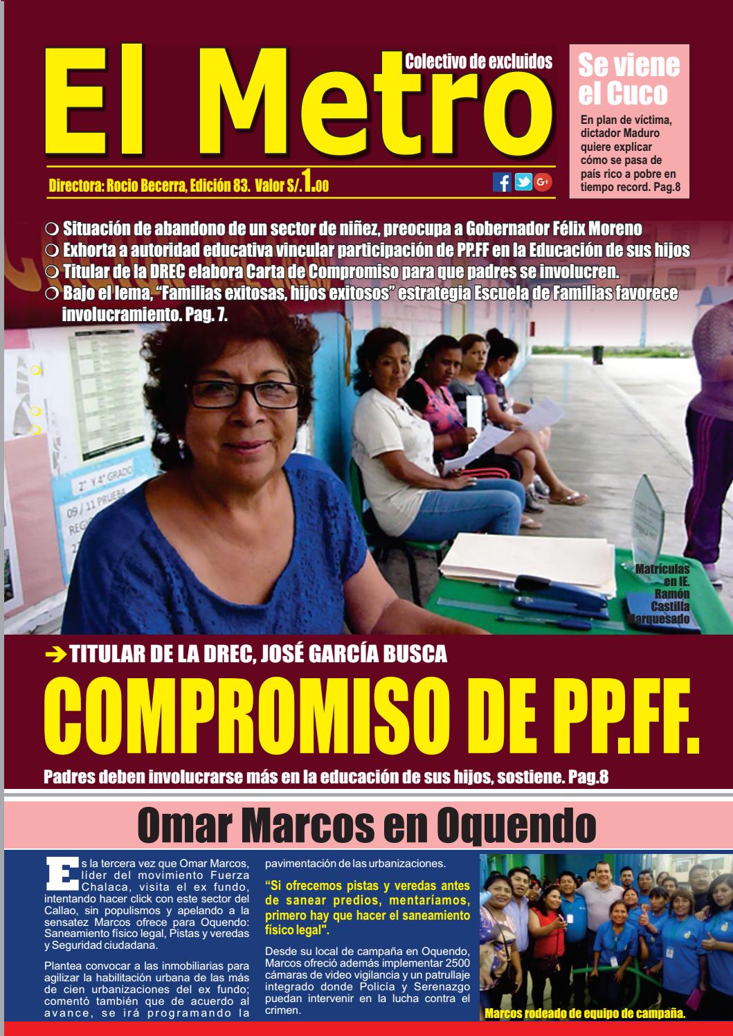 REVISTA EL METRO EDICIÓN 84 by Editora El Metro - Issuu