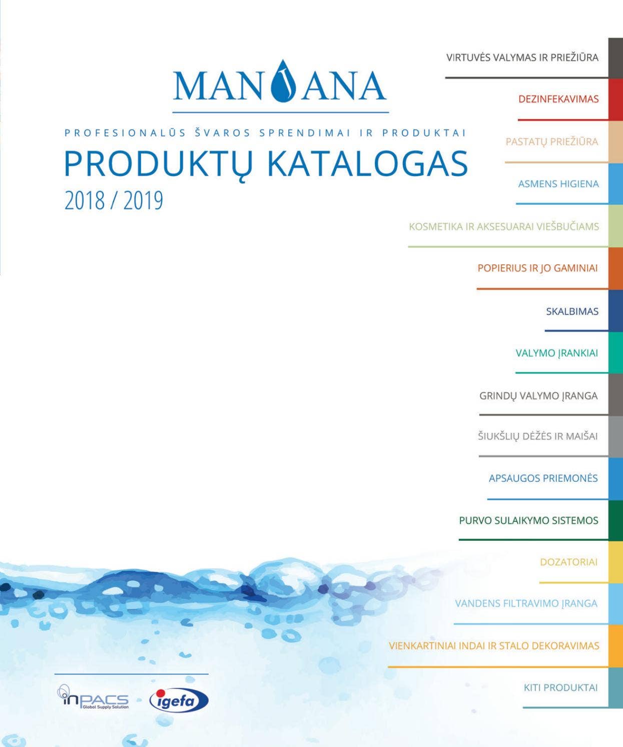 Manjana produktų katalogas_2018/2019 by MANJANA - Issuu