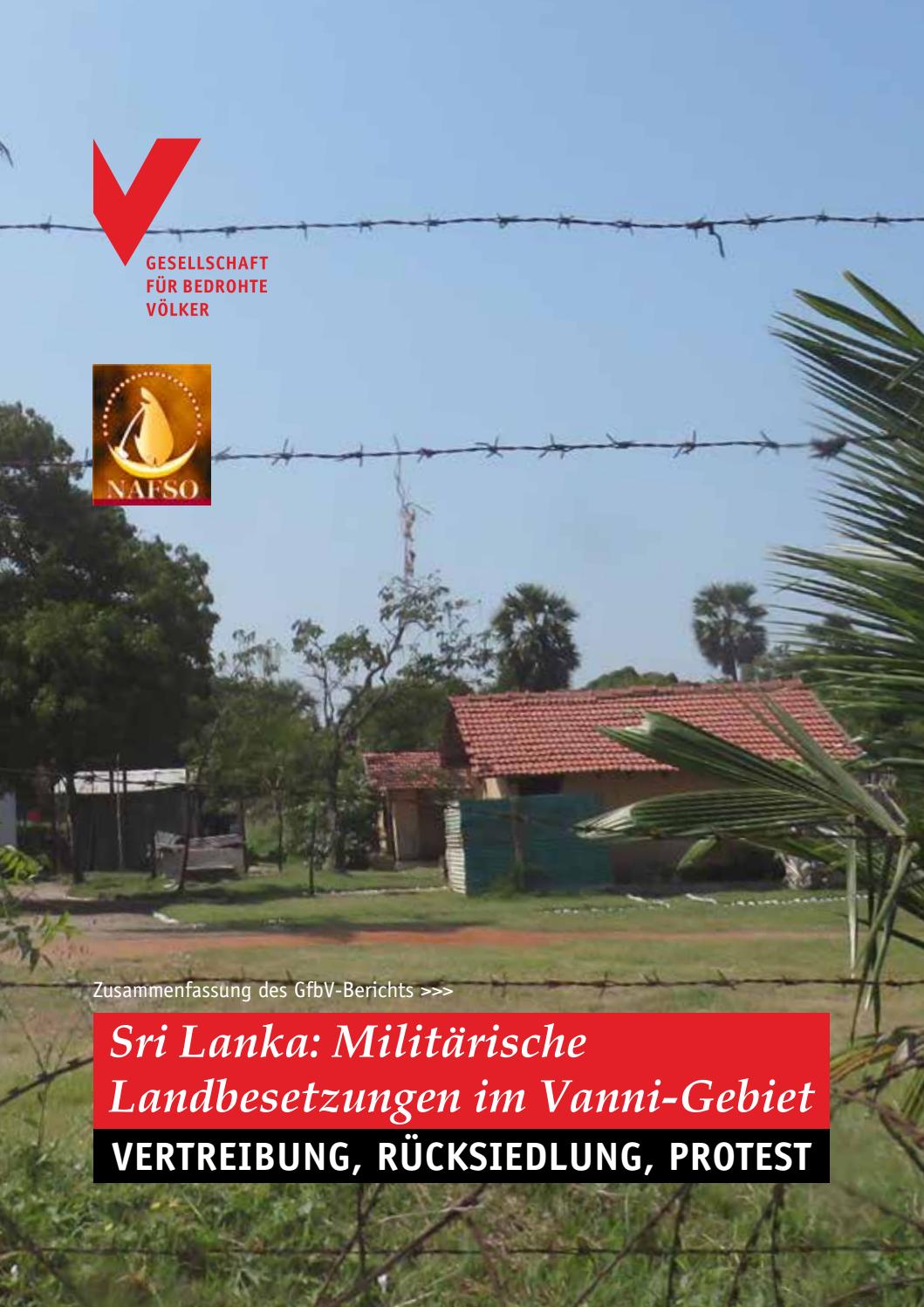 Sri lanka vanni d kurz by Gesellschaft für bedrohte Völker - Issuu