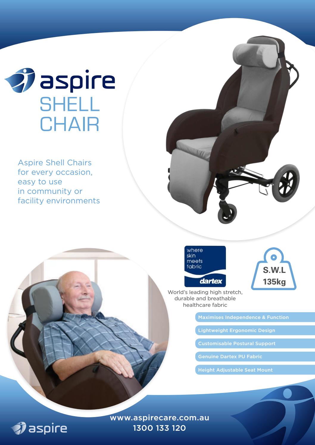 Aspire Shell Chair by Aidacare - Issuu