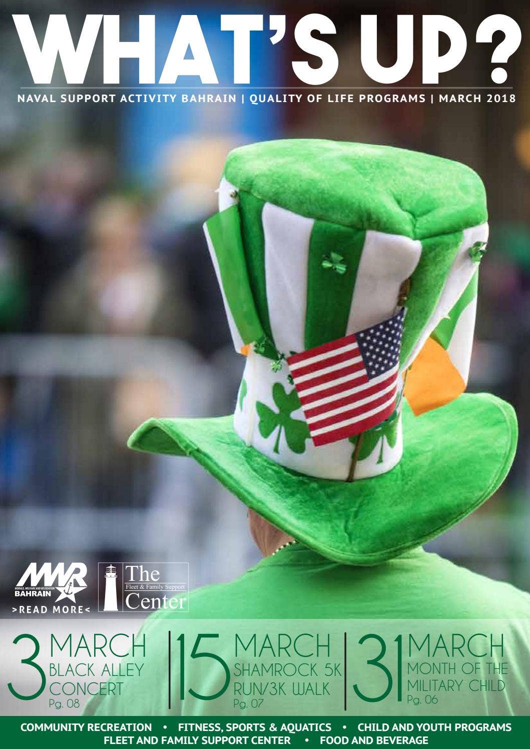 What's Up Newsletter |March 2018 | Navy MWR Bahrain by NavyMWRBahrain ...