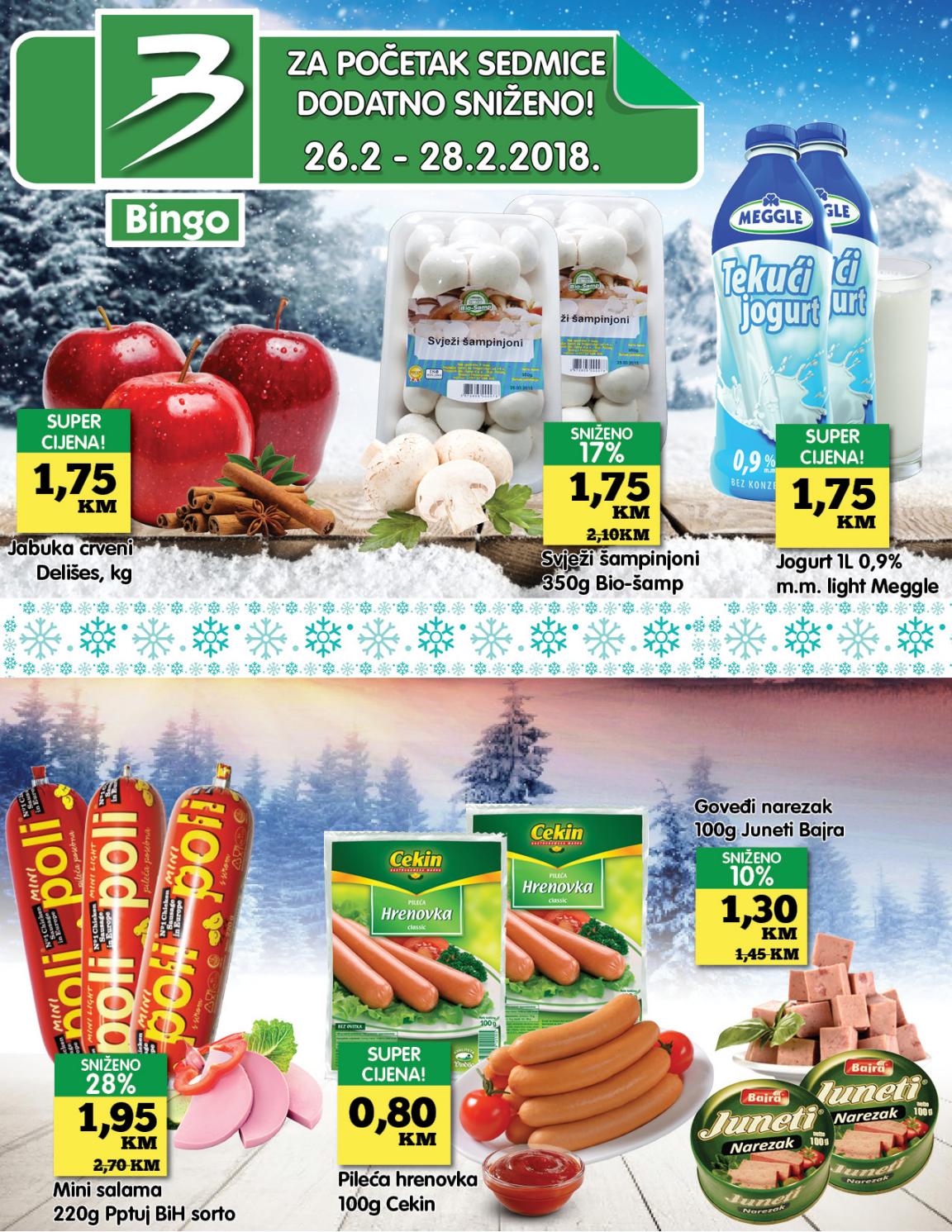 Bingo super akcija od 26.-28.02.2018. by Catalog.ba - Issuu