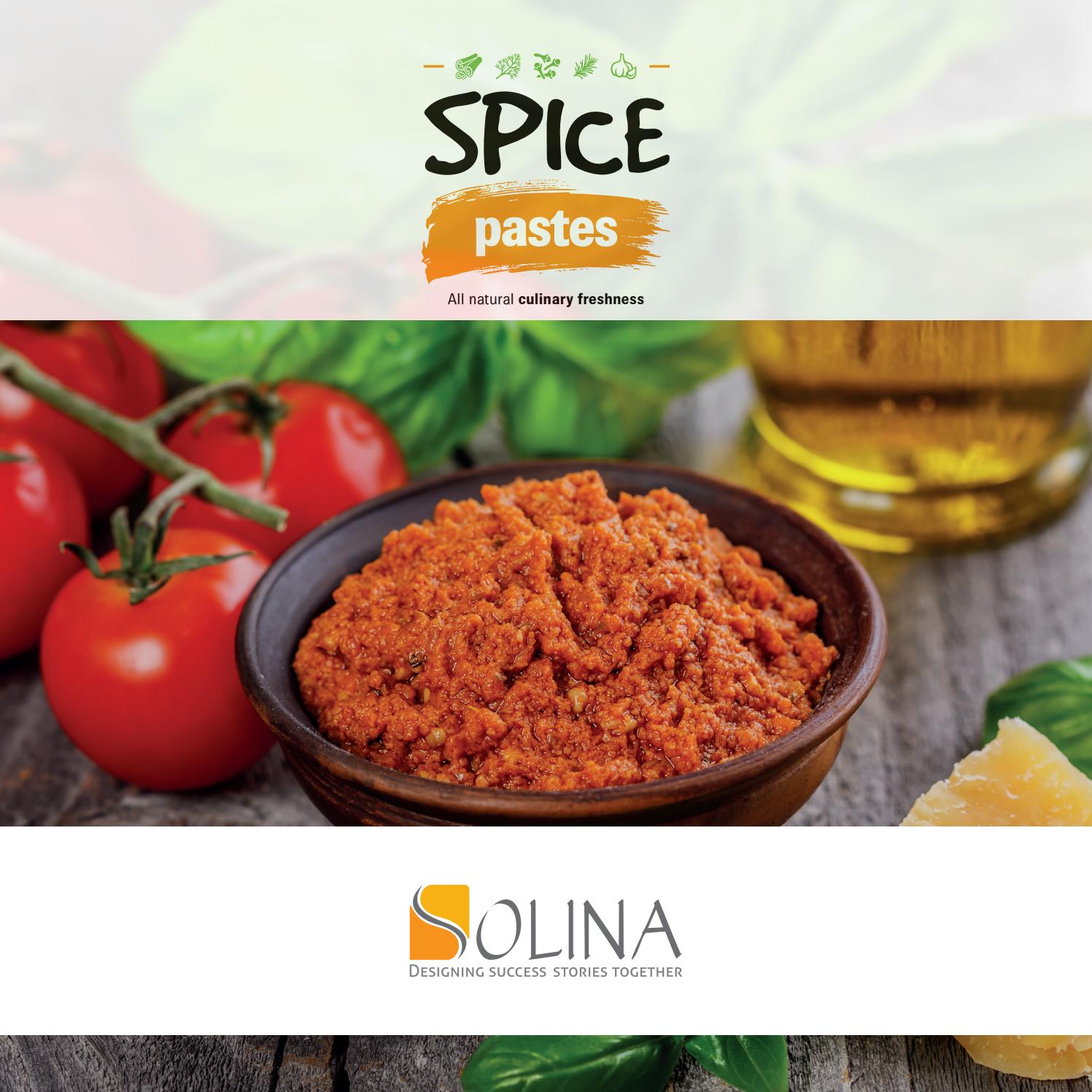 Solina - Spice Pastes by Solina Denmark - Issuu