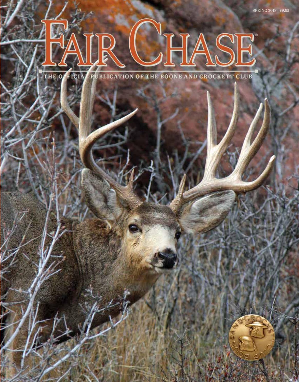 Fair Chase Spring 2018 by Boone and Crockett Club - Issuu