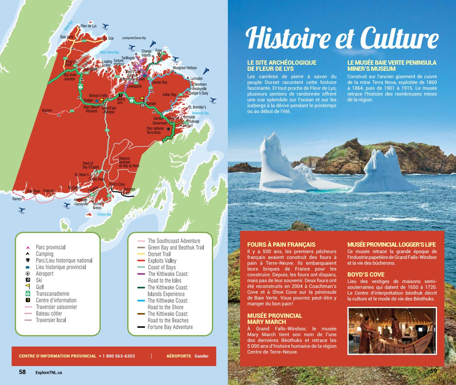 Terre-Neuve-et-Labrador Guide Touristique by Newfoundland and Labrador ...