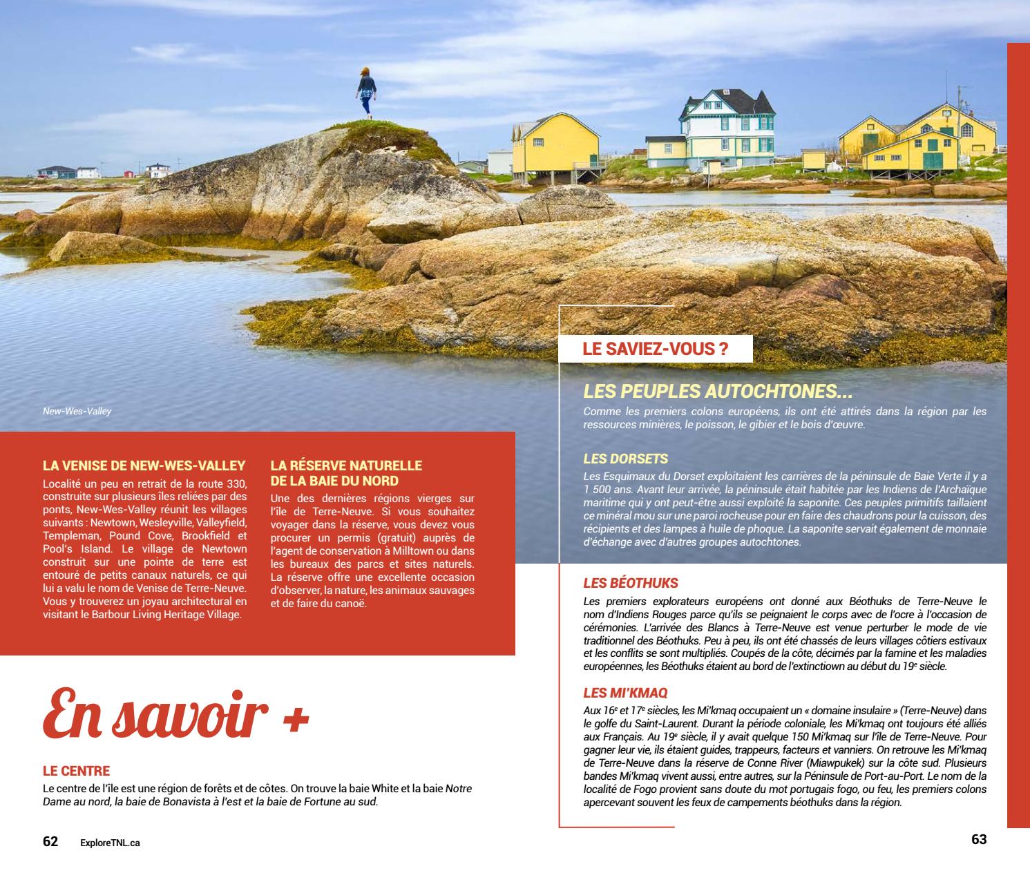 Terre-Neuve-et-Labrador Guide Touristique by Newfoundland and Labrador ...