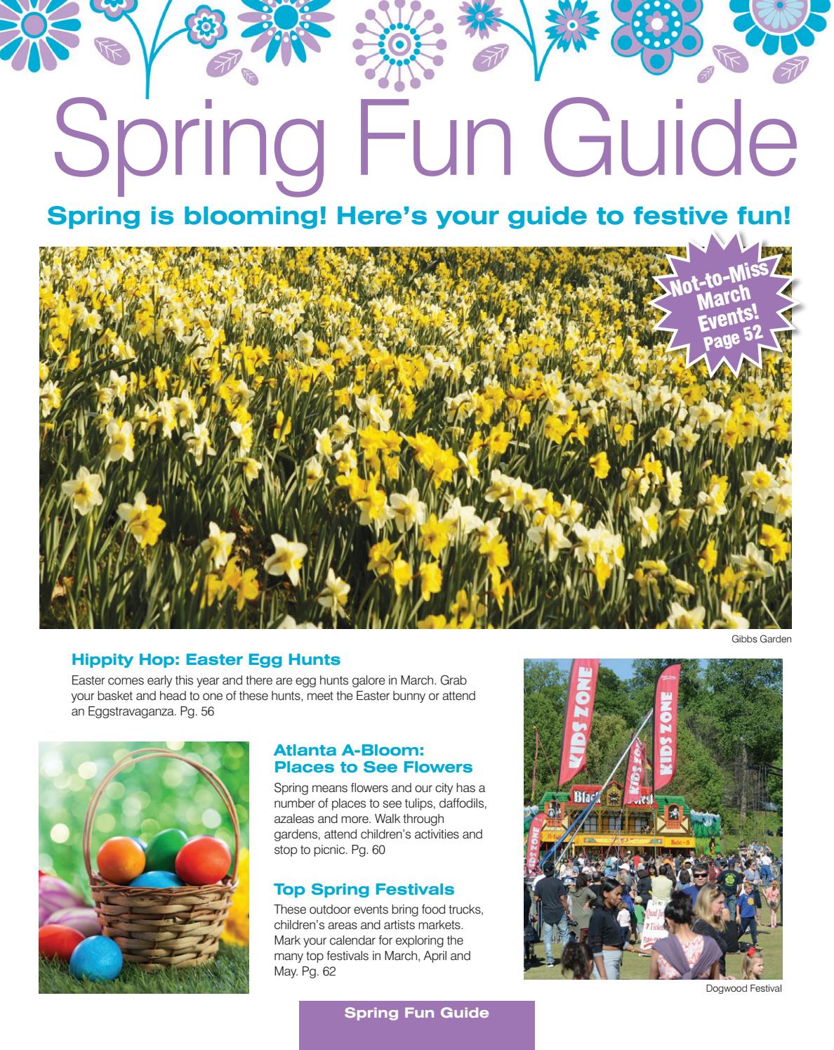 Spring Fun Guide 2018 by Atlanta Parent - Issuu