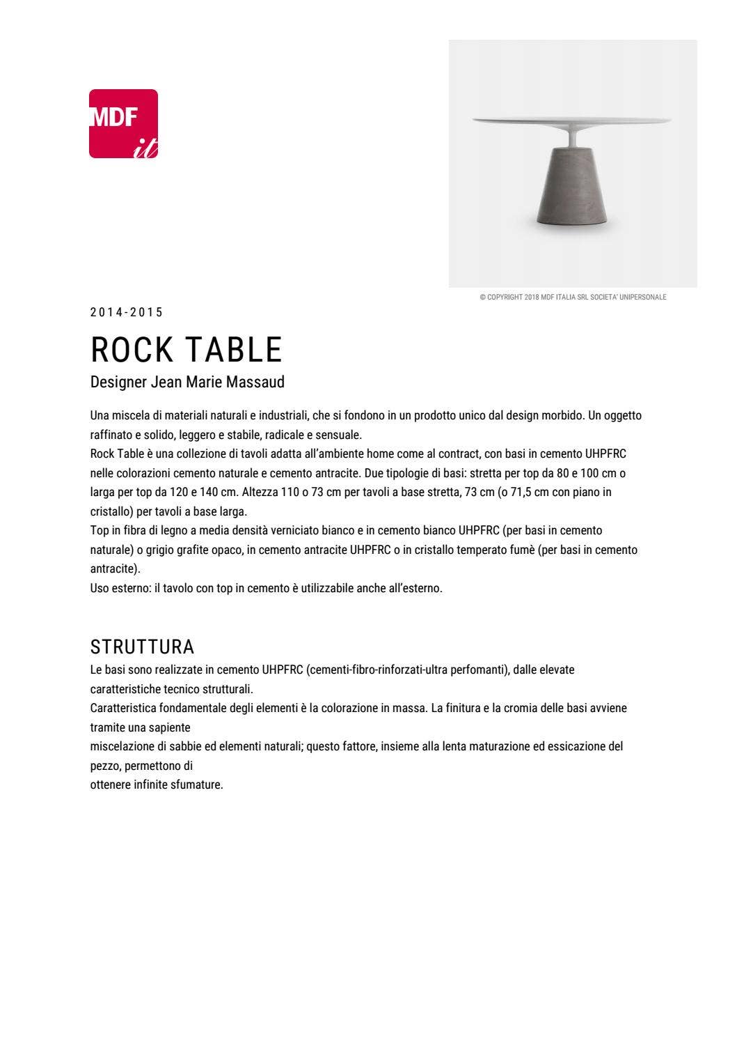 Mdf rock table by Home-Office.it - Issuu
