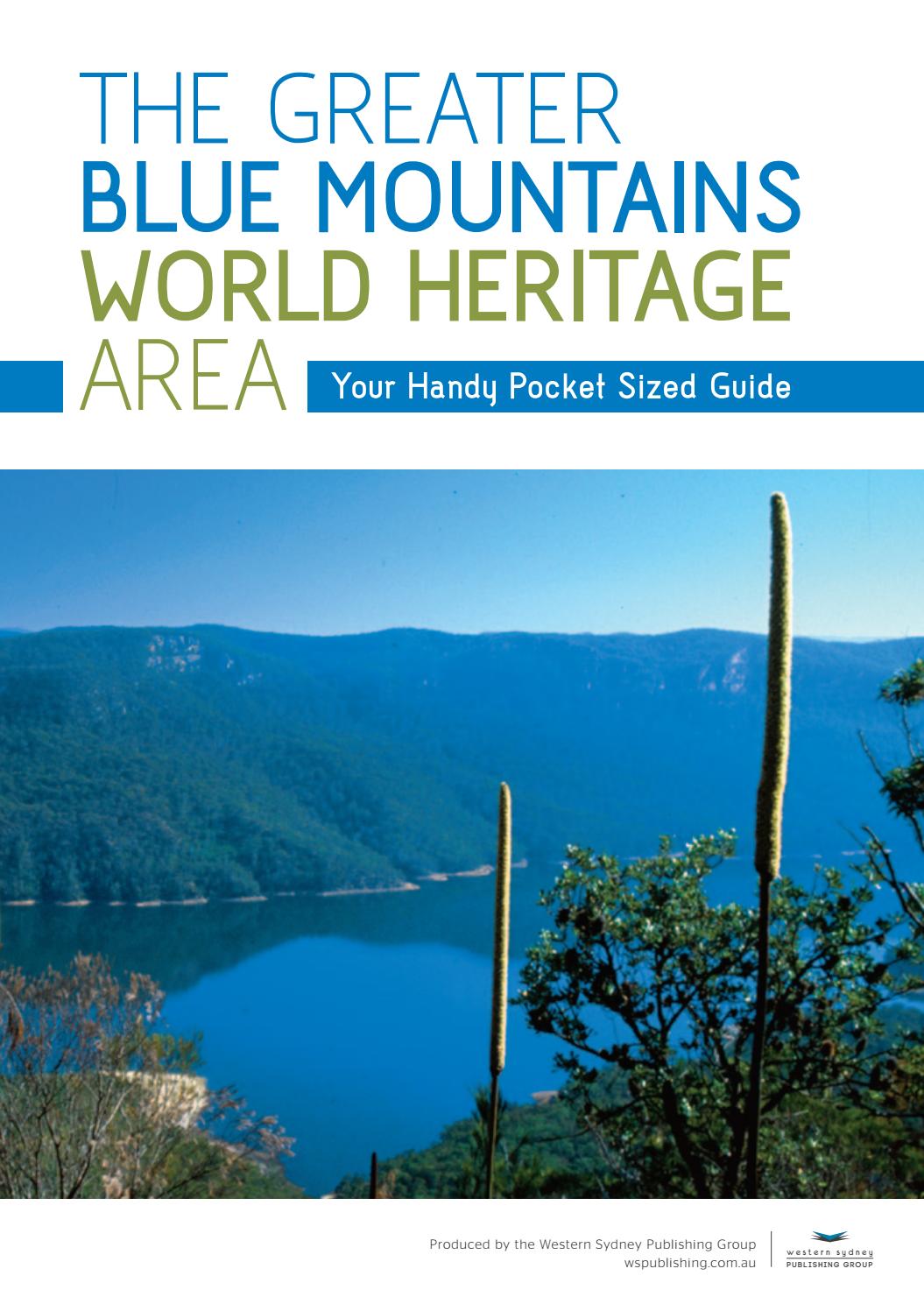 Greater Blue Mountains World Heritage Area: Special Guide by Western ...