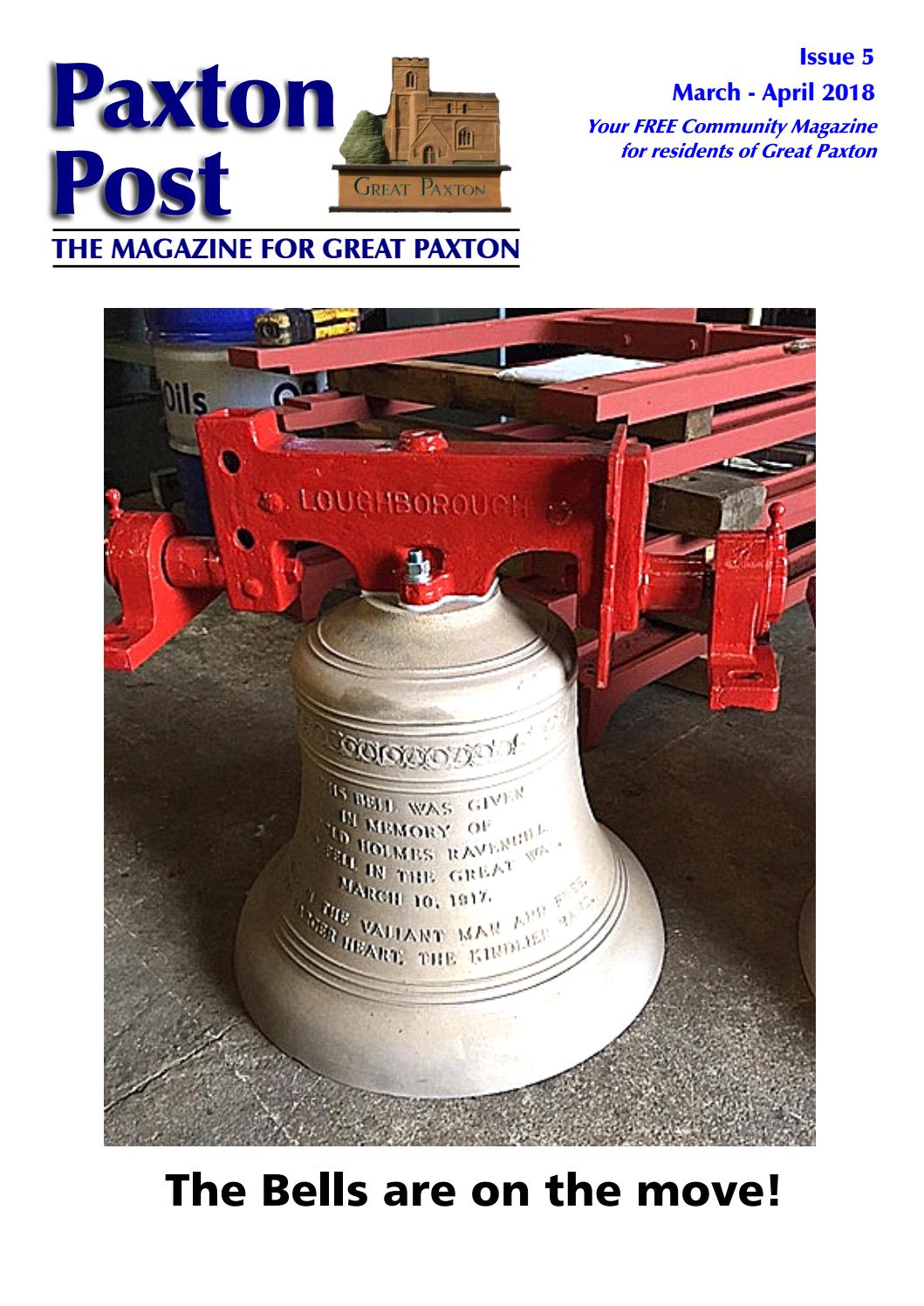 Paxton Post - Edition 5 by Easiprint - Issuu