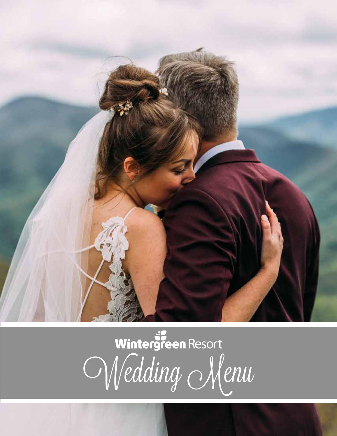 Wintergreen Resort Wedding Menu by Wintergreen Resort - Issuu