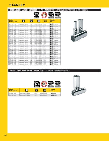 Catalogo stanley by Importaciones Vega - Issuu