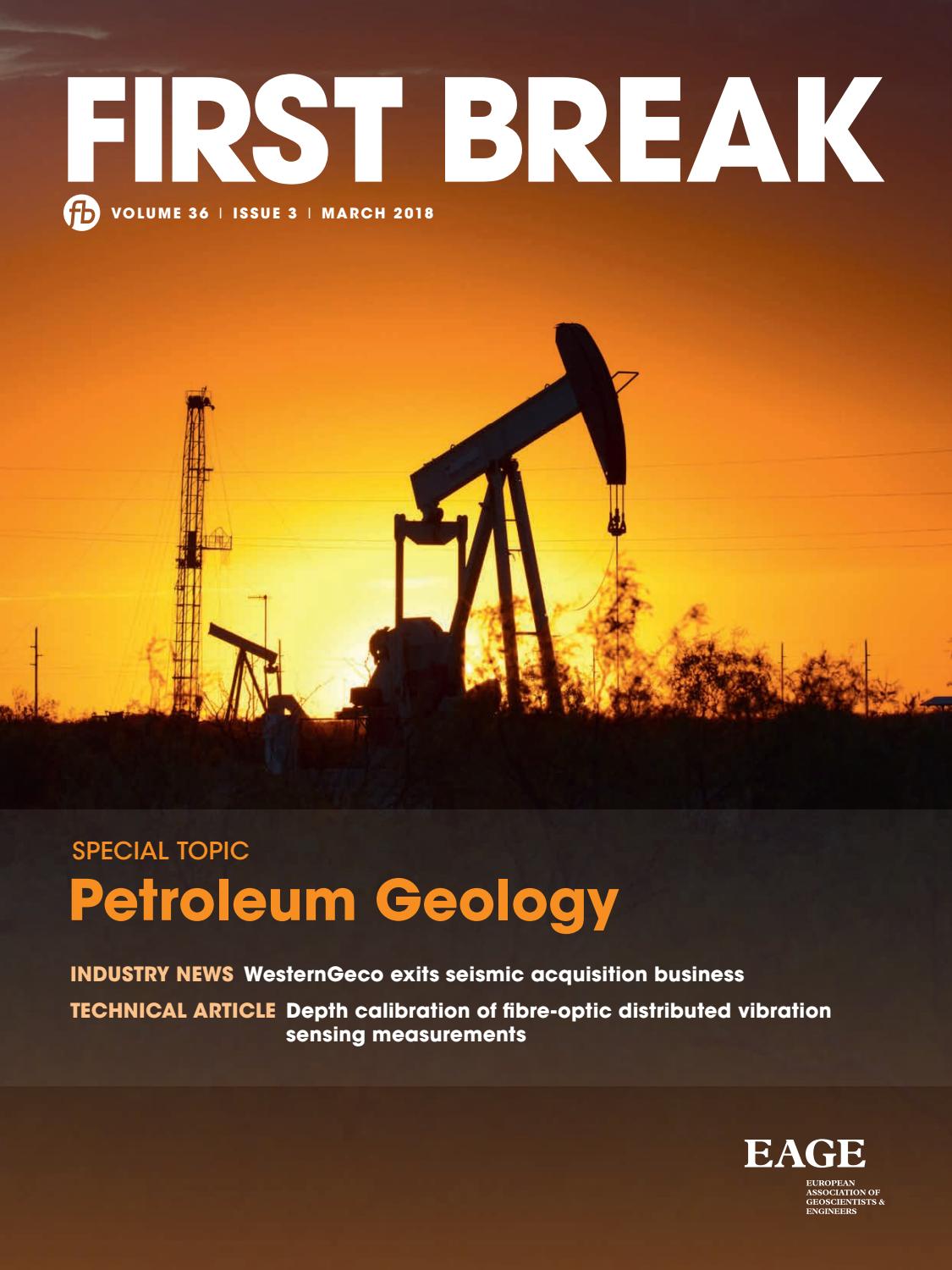 First Break March 2018 by EAGE - Issuu