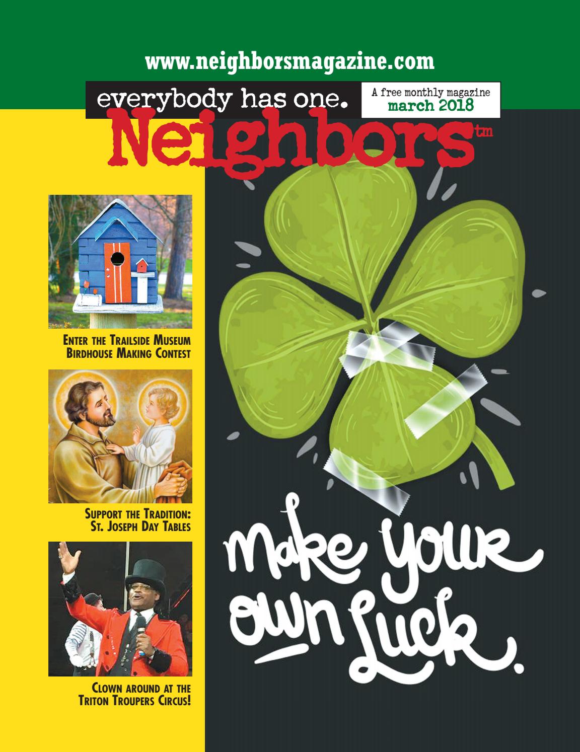 Neighbors Magazine March 2018 by tina valentino - Issuu