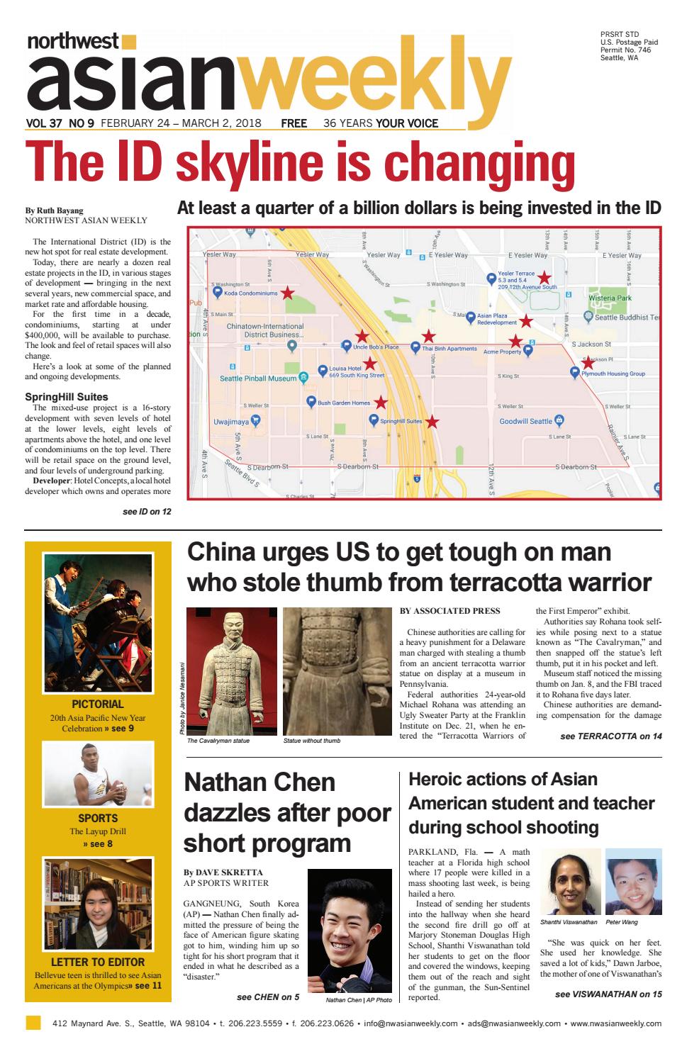 VOL 37 NO 9 | FEBRUARY 24 – MARCH 2, 2018 by Northwest Asian Weekly - Issuu