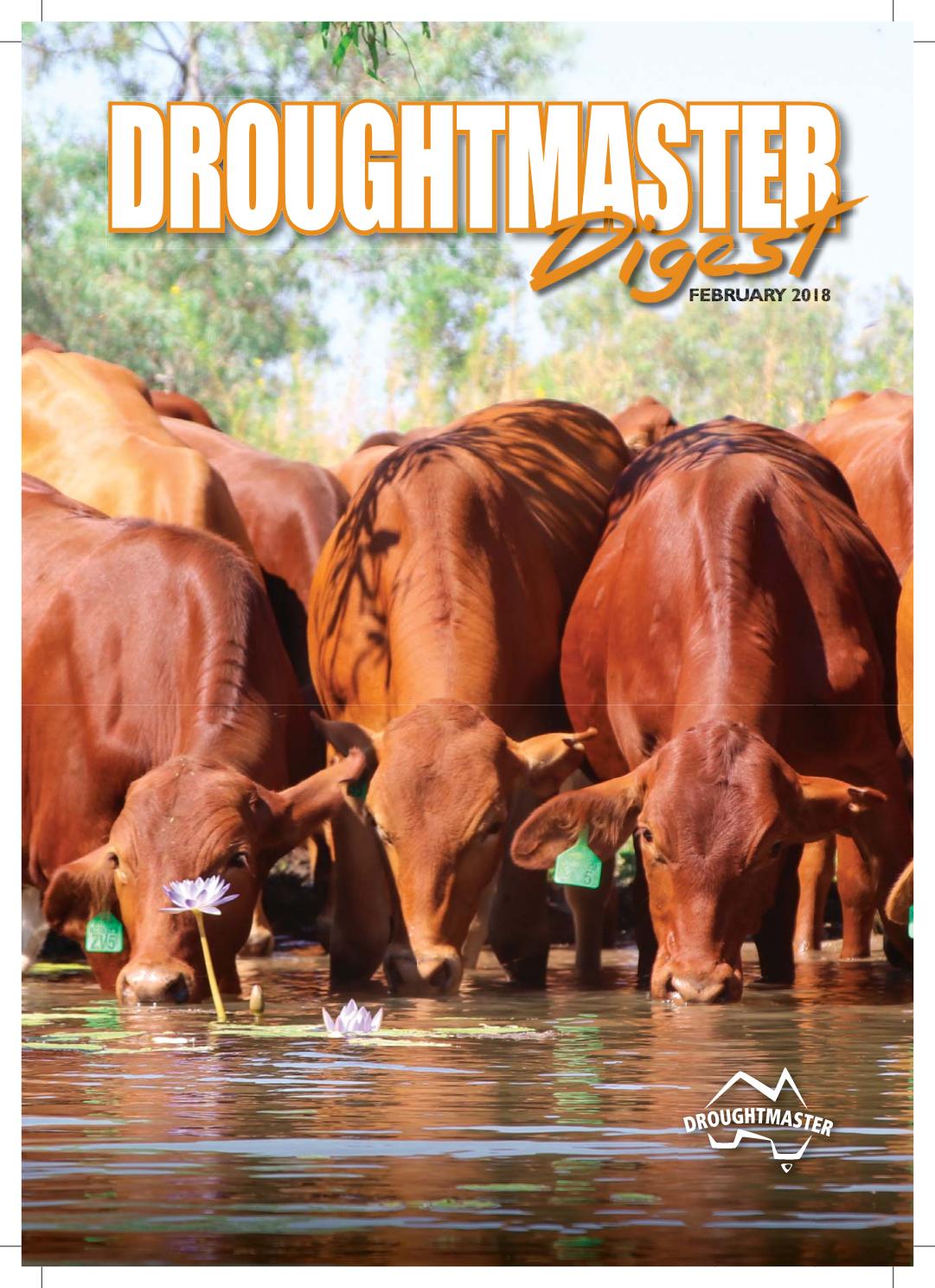 Droughtmaster Feb 2018 by Droughtmaster Australia - Issuu