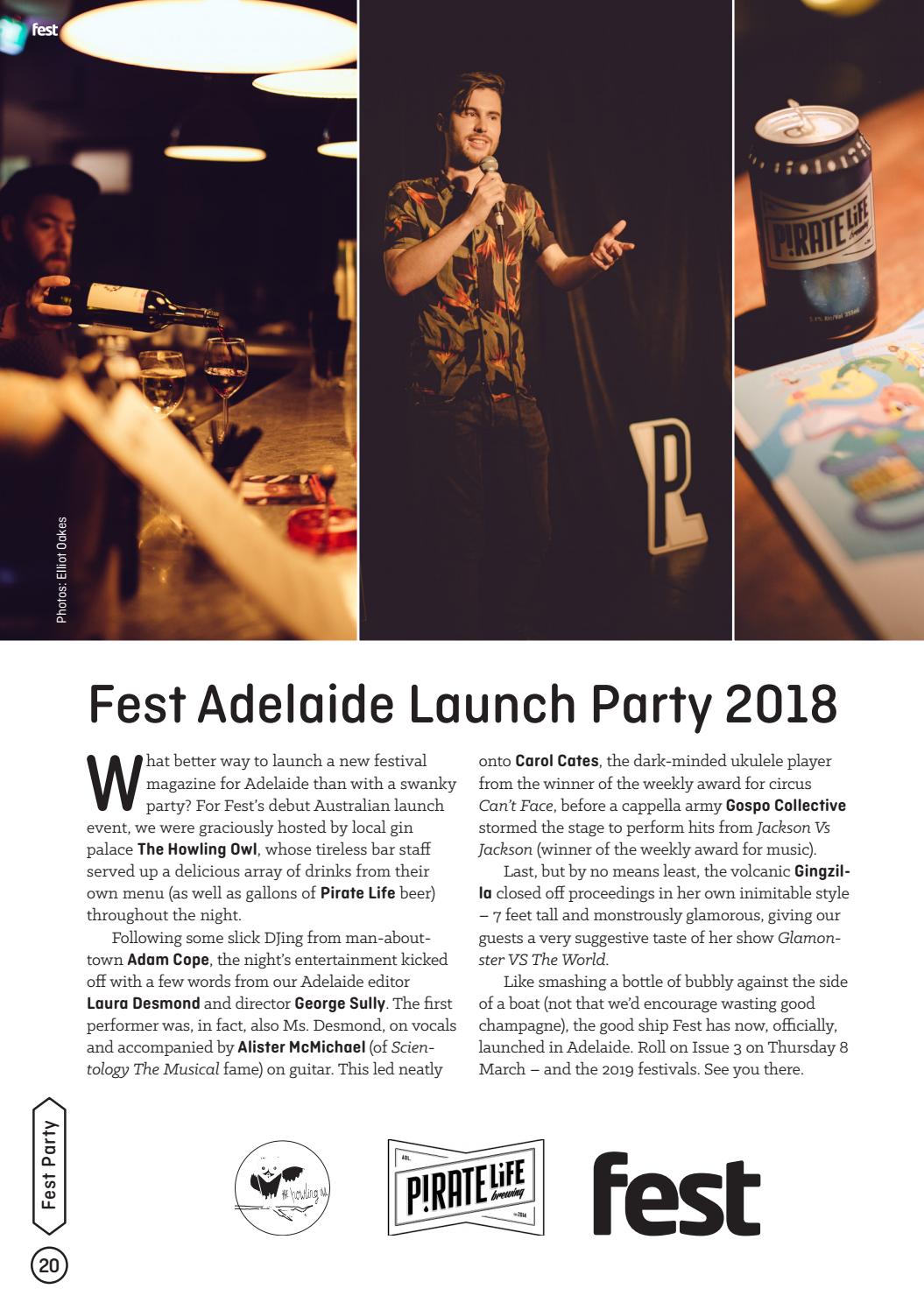 Fest Adelaide 2018 Issue 2 by Fest Magazine - Issuu