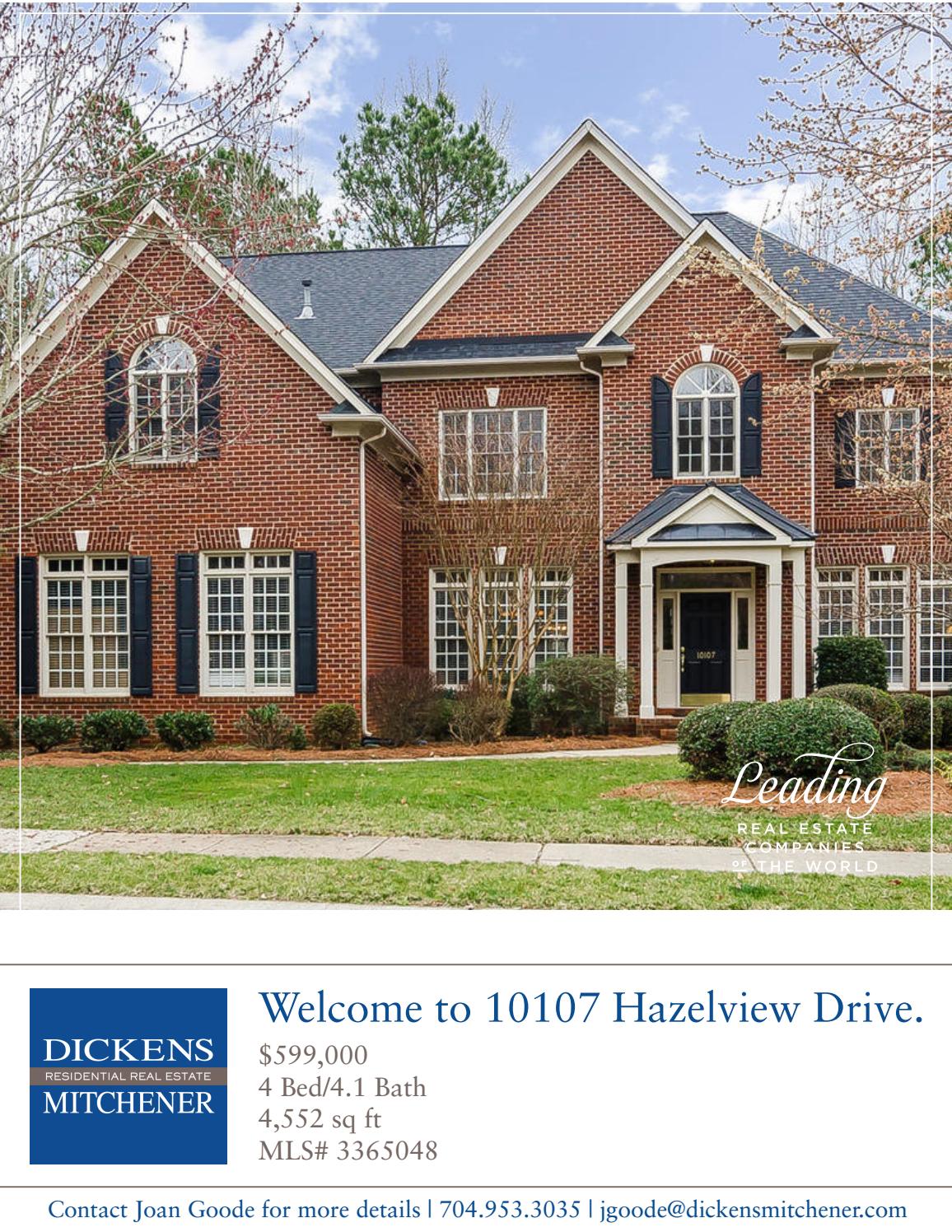 10107 Hazelview Drive Digital Brochure by Dickens Mitchener - Issuu