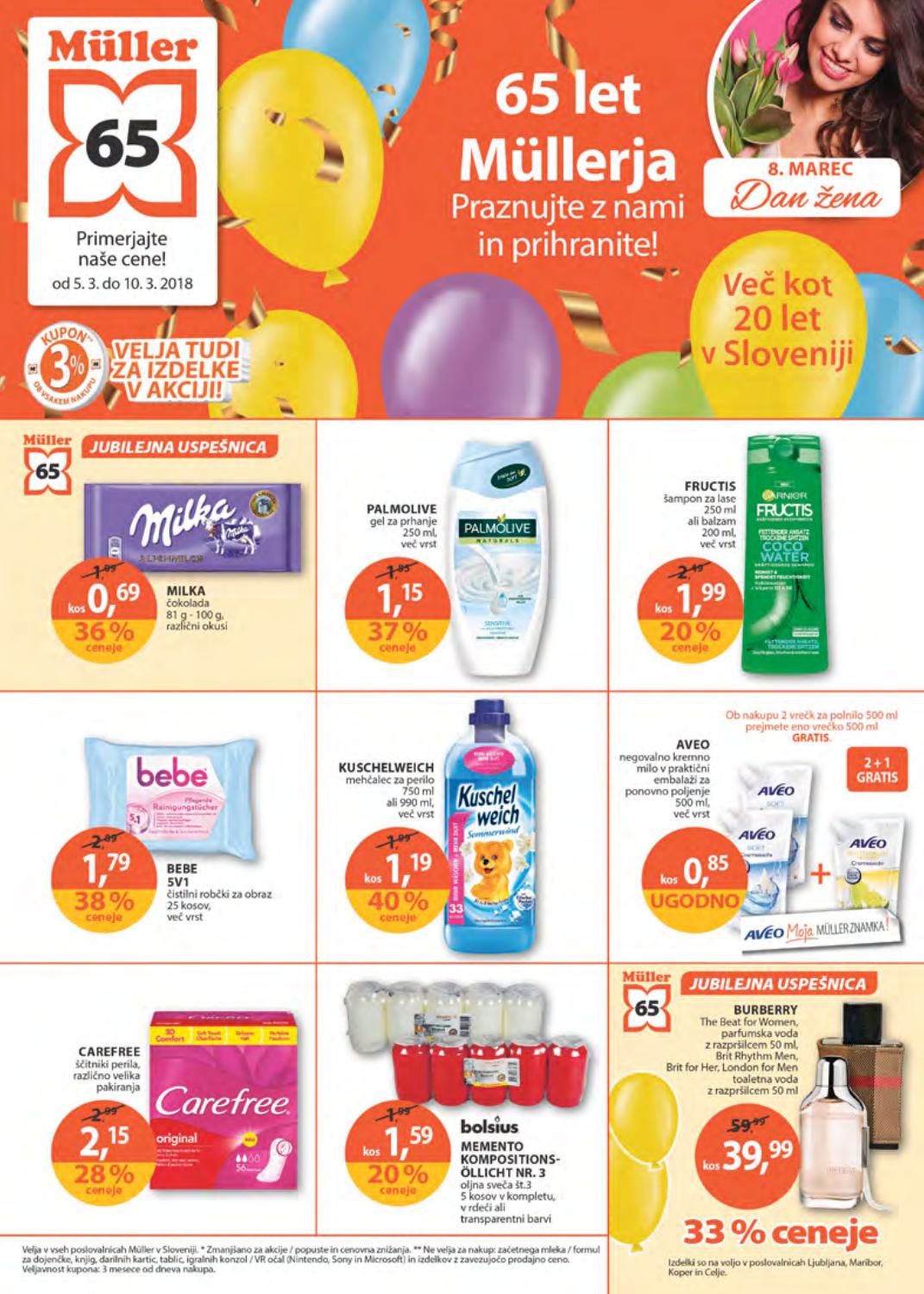 Muller katalog drogerija by Vsikatalogi.si - Issuu