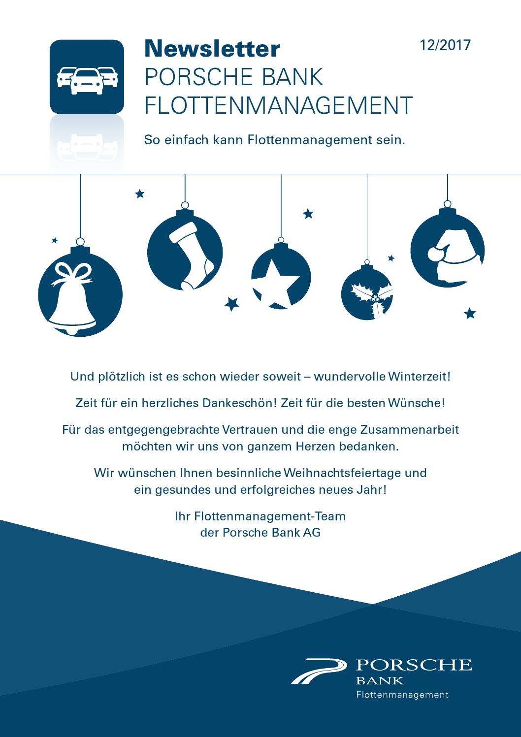 FM Newsletter by Porsche Bank AG - Issuu