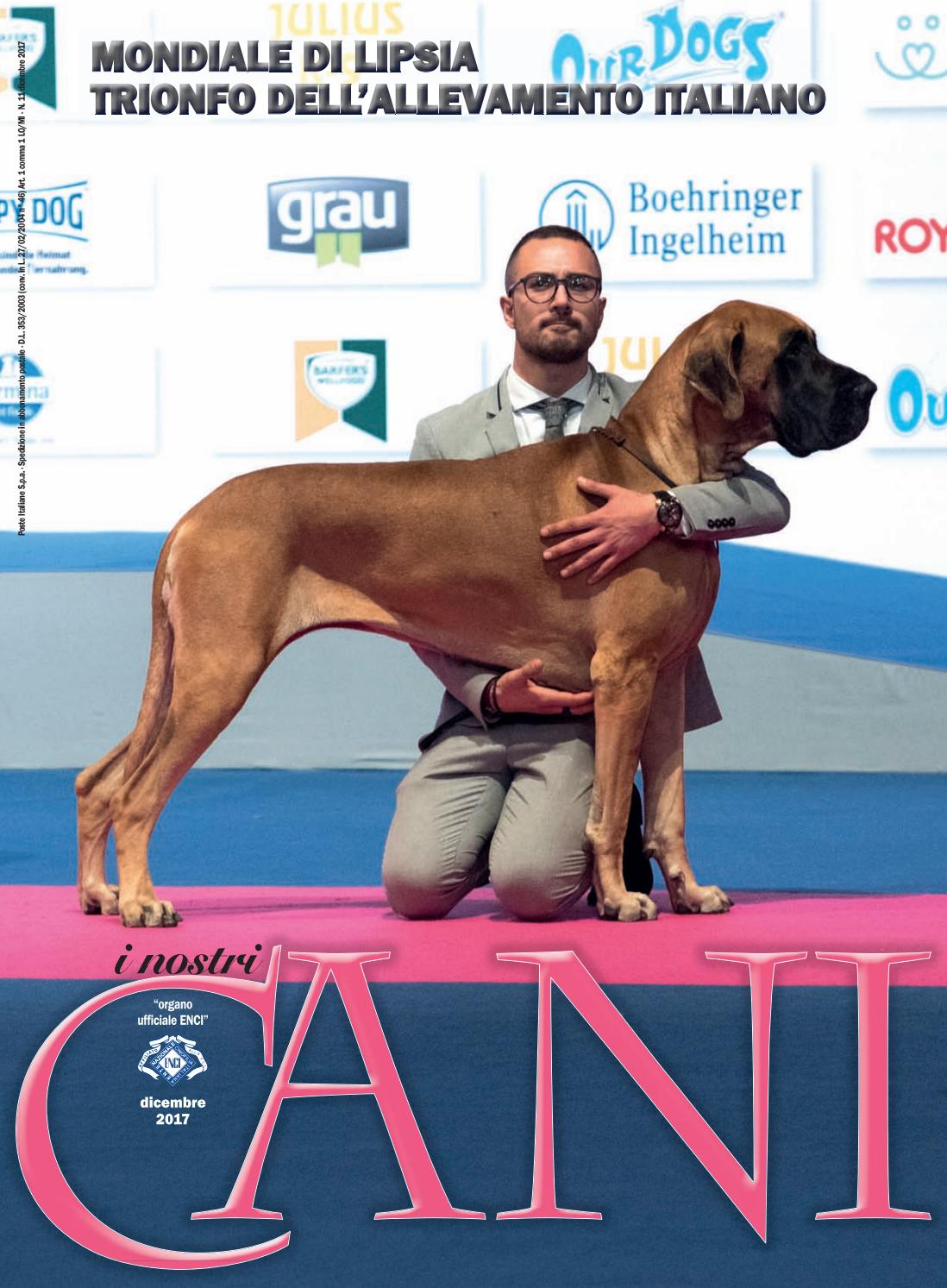 I Nostri cani - dicembre 2017 by ENCI - Ente Nazionale Cinofilia ...