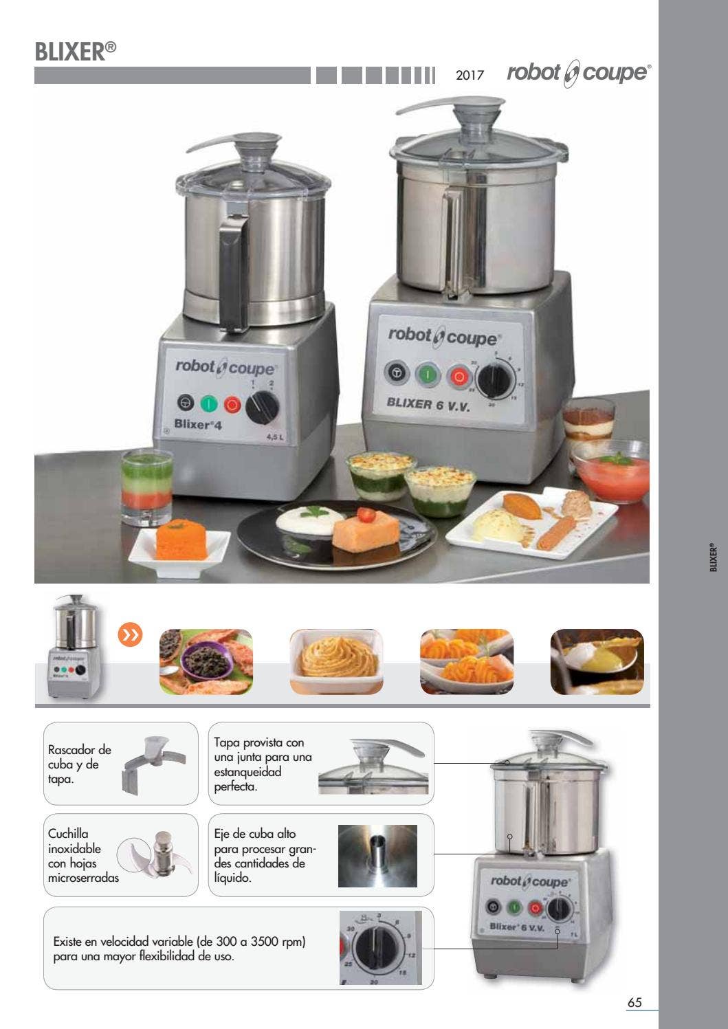 Maquinaria robot coupe catalogo general 2017 by Servitel - Issuu