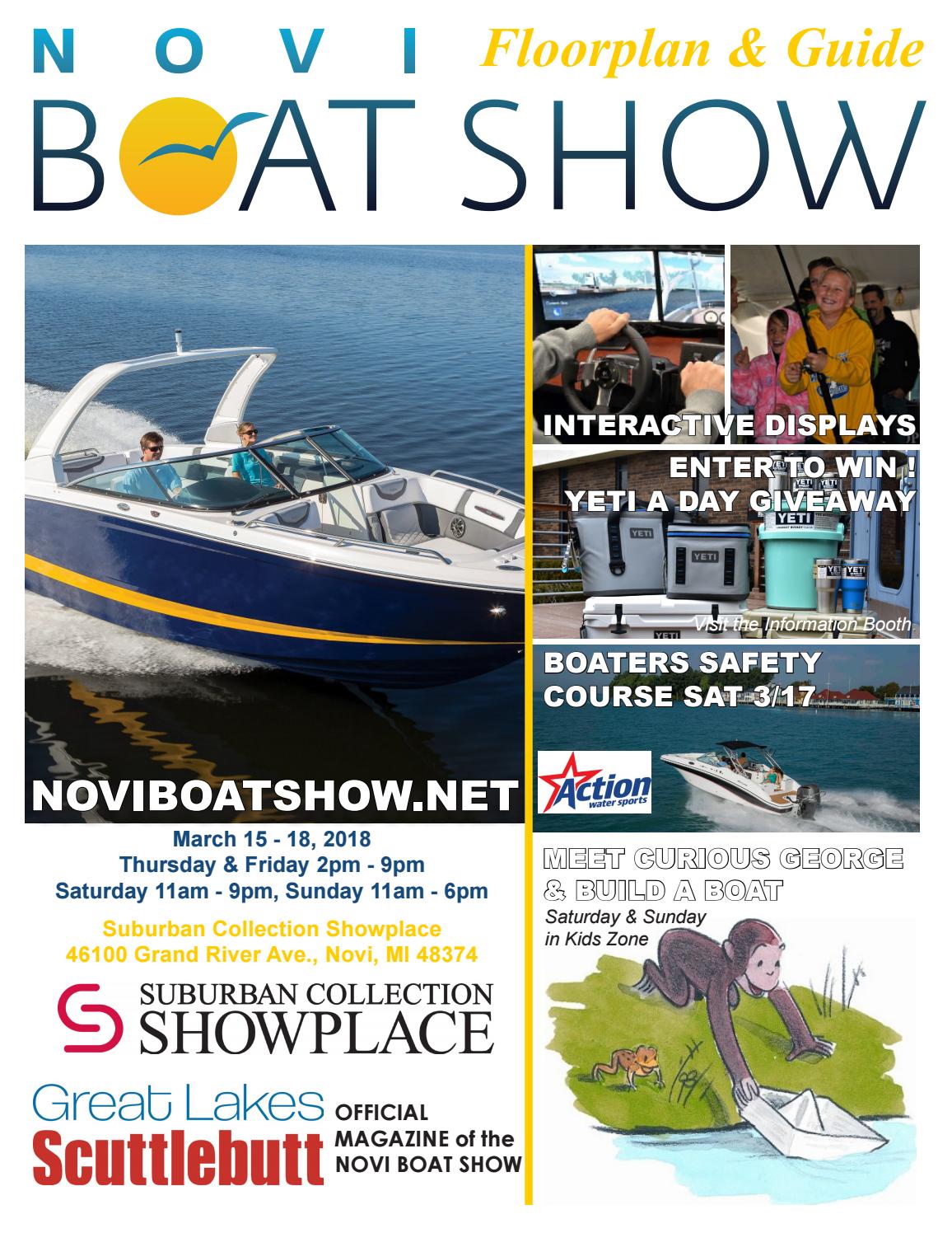 2018 Novi Boat Show Floor Plan by AdStrategies.com - Issuu