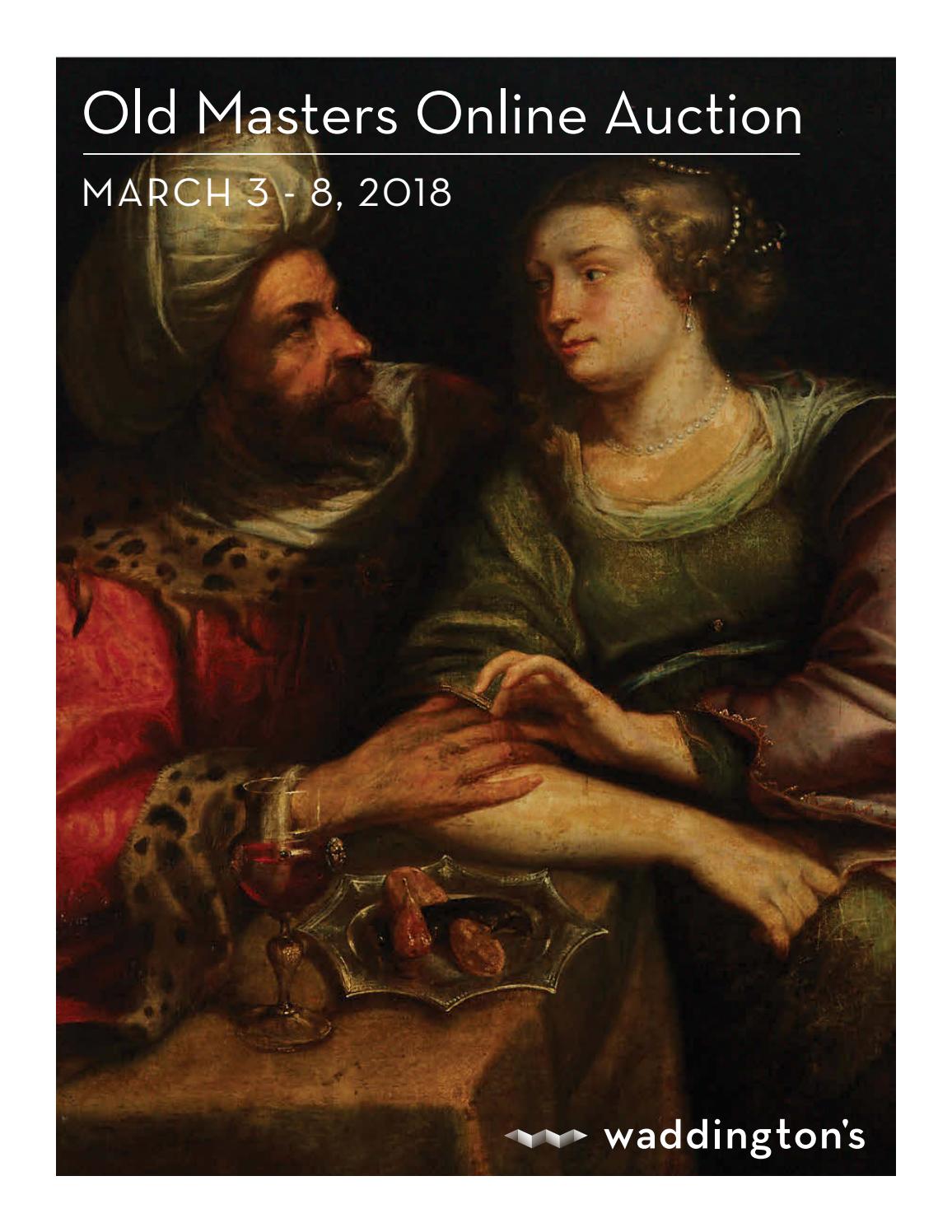 Old Masters Online Auction | Mar. 3 - 8, 2018 by waddingtons - Issuu