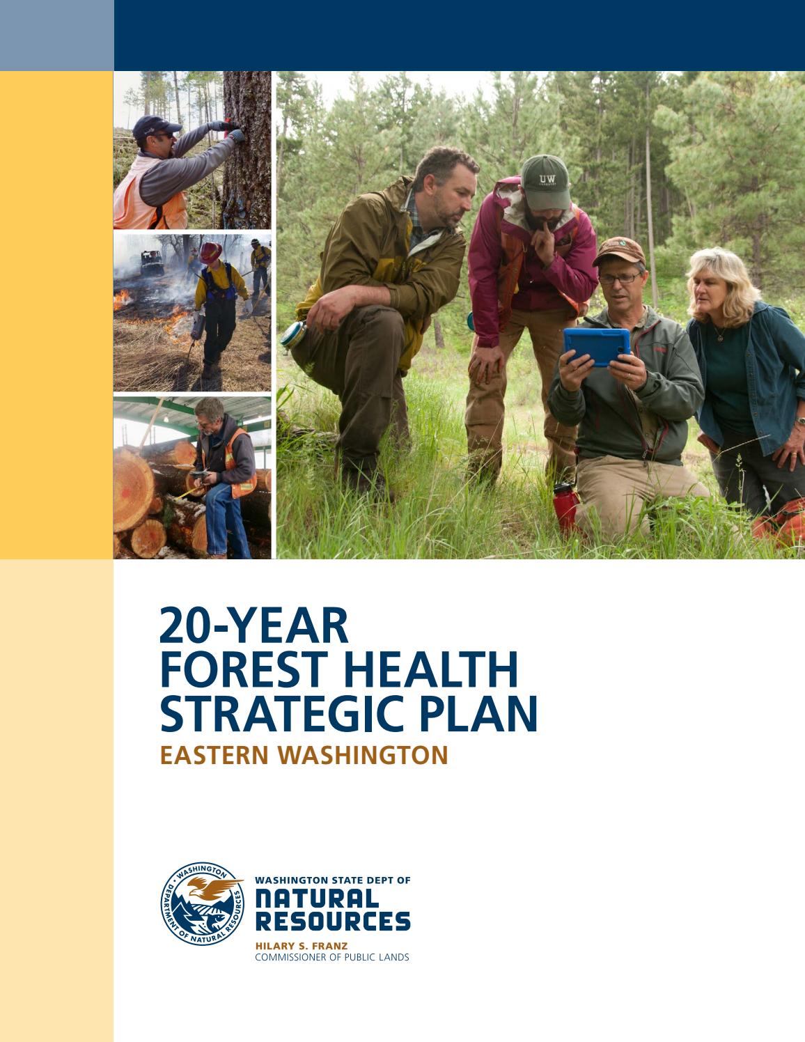 20-Year Forest Health Strategic Plan: Eastern Washington by Washington ...