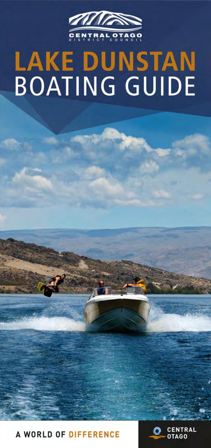 Lake Dunstan Boating Guide 2018 by Central Otago District Council - Issuu
