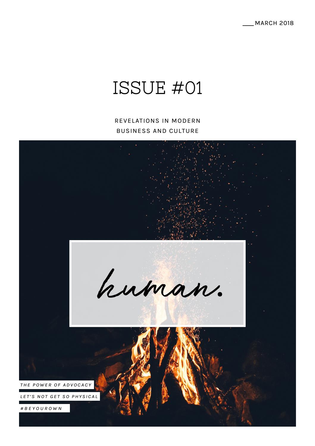 Human magazine issue #1 by Ian Irving - Issuu