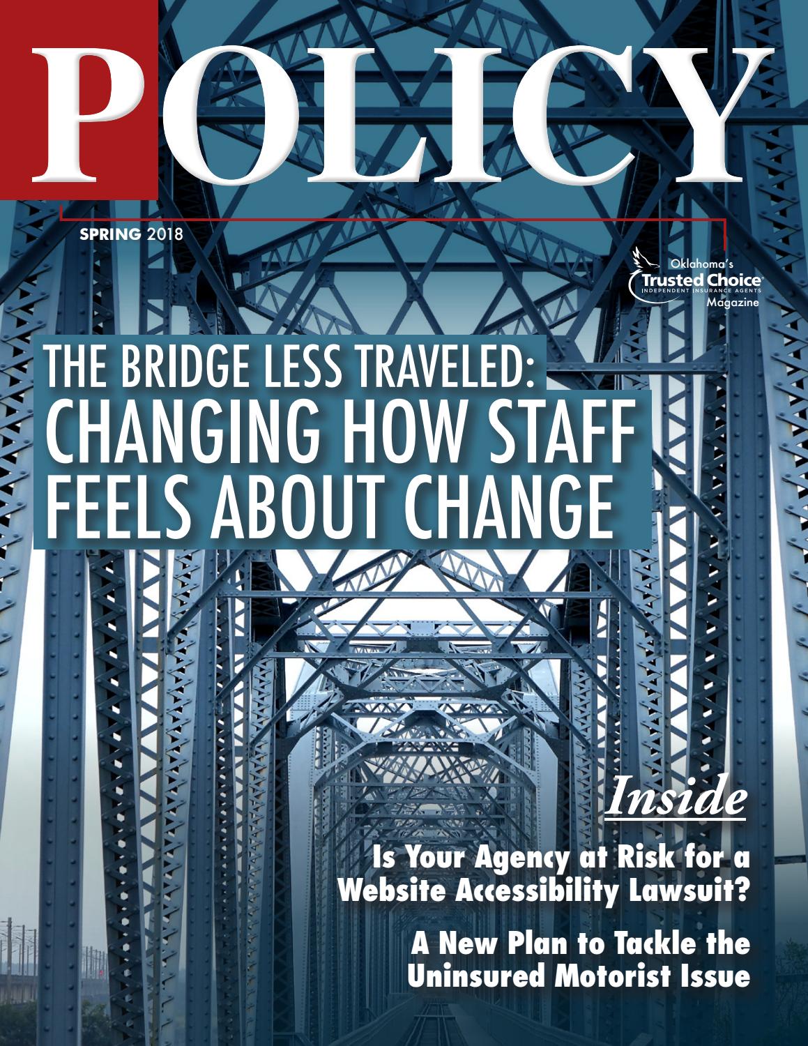 POLICY Magazine - Spring 2018 by BIGiOK - Issuu