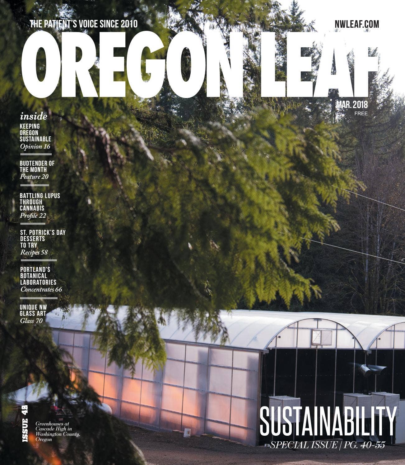 Oregon Leaf — March 2018 by Northwest Leaf / Oregon Leaf / Alaska Leaf ...