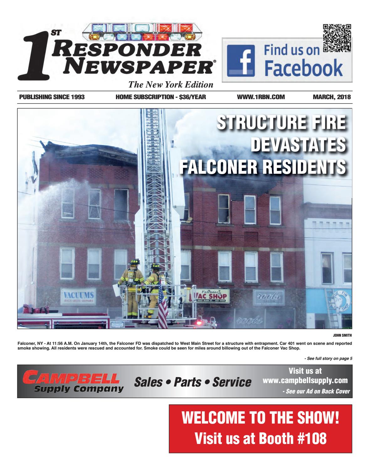 1st Responder News New York March Edition by Belsito Communications Inc ...